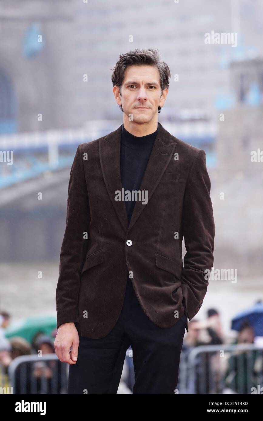 Matthew Baynton during a photo call with the cast of Wonka at Potter's ...