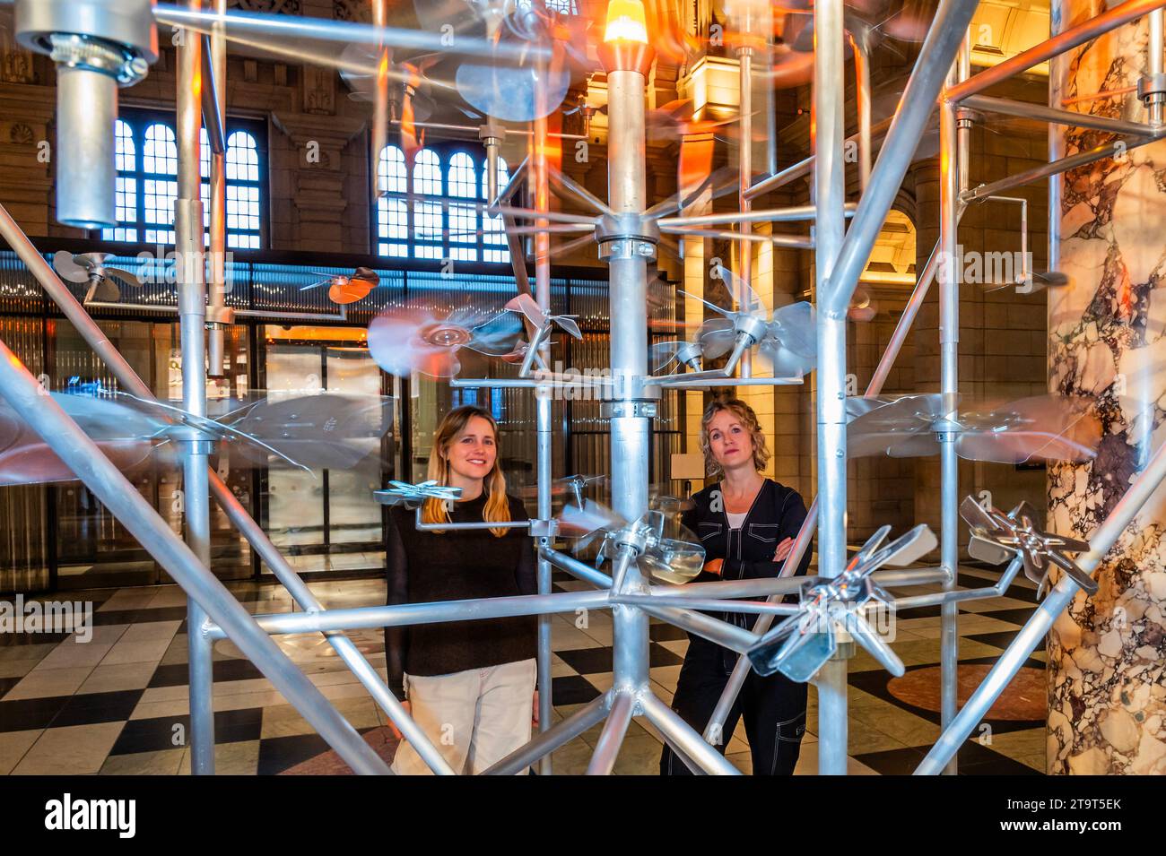 London, UK. 27th Nov, 2023. V&A 2023 Christmas Tree Installation ...