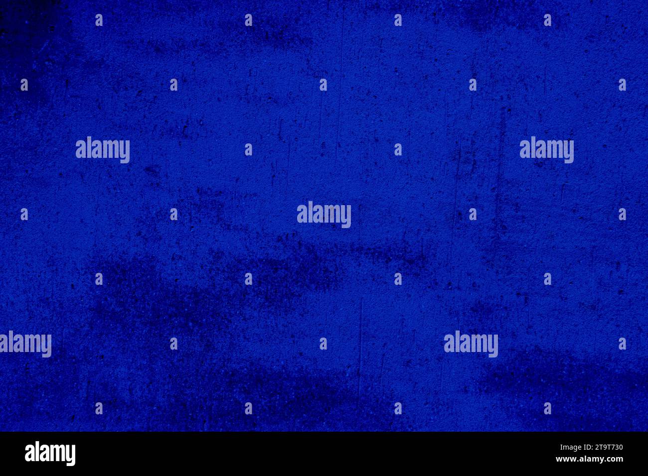 Blue colored abstract wall background with textures of different shades ...