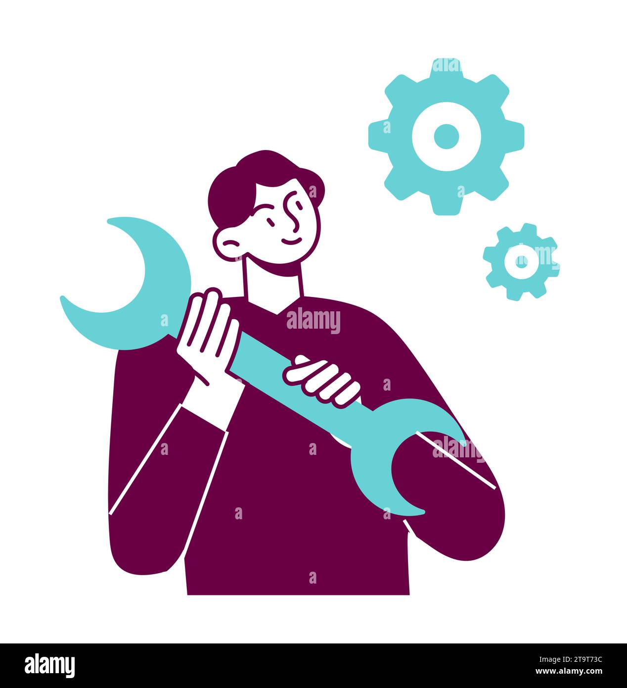 Setting ready Stock Vector Images - Alamy