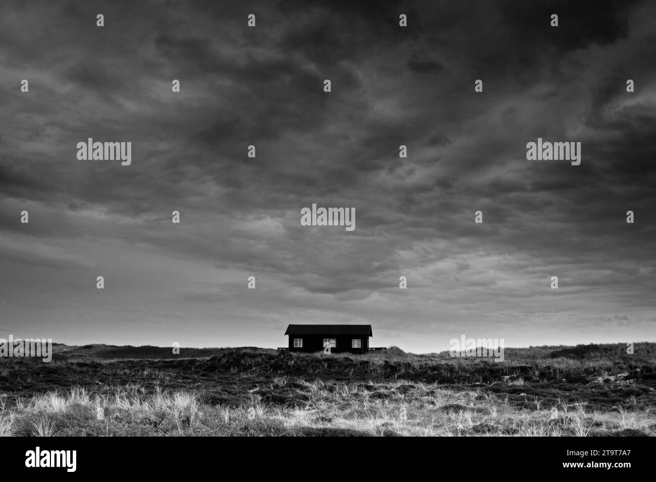 Small Hut in Skagen Stock Photo - Alamy