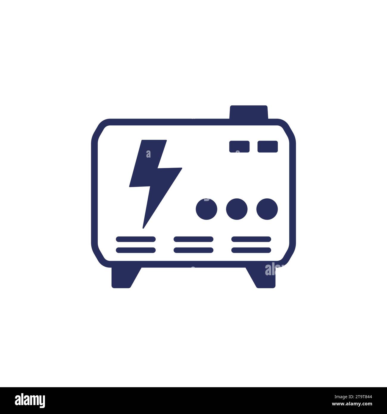 Portable generator Stock Vector Images - Alamy