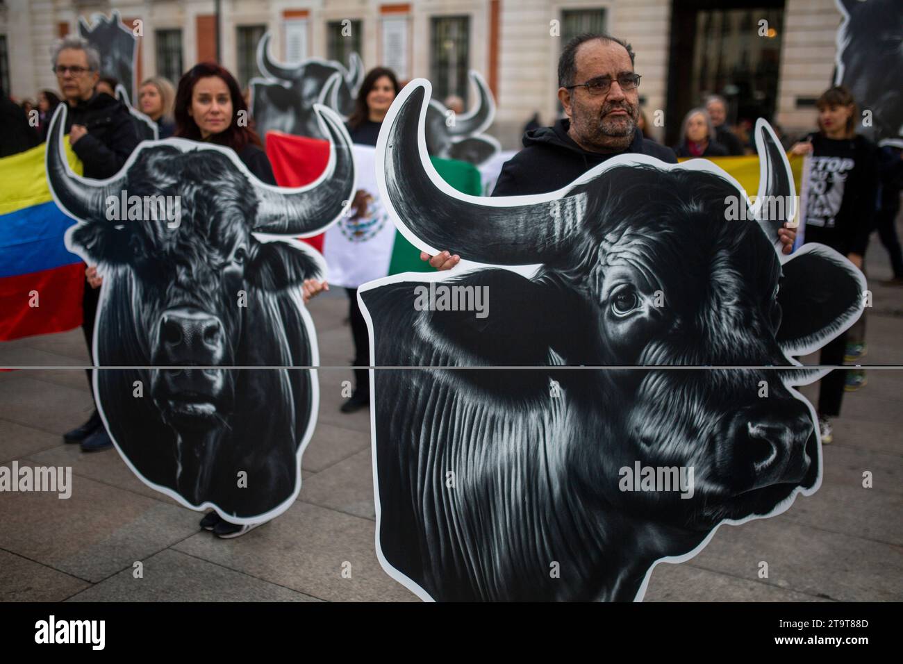 Madrid, Madrid, Spain. 27th Nov, 2023. Activists from the International ...
