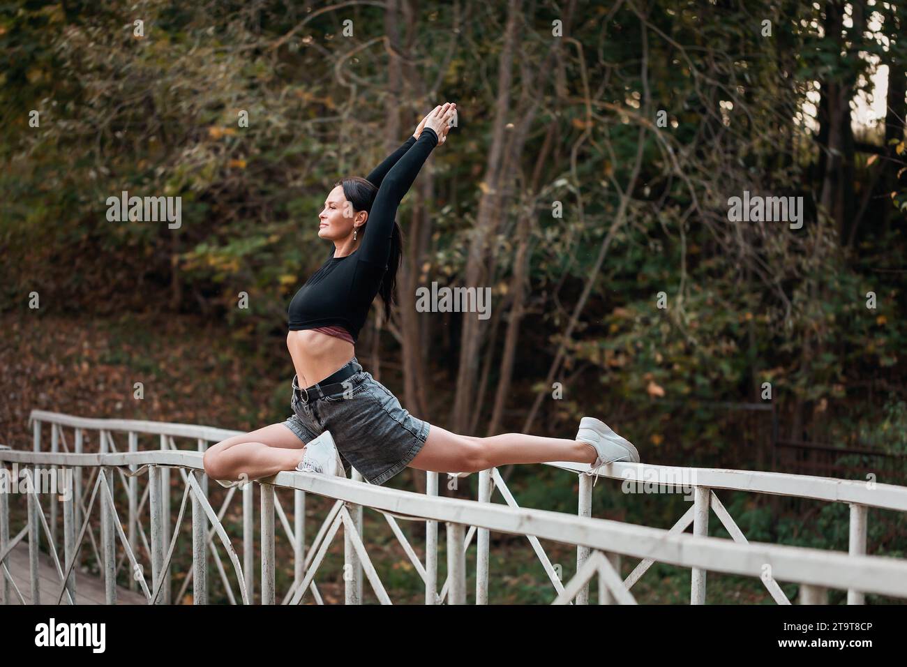 Namaskar pose hi-res stock photography and images - Alamy