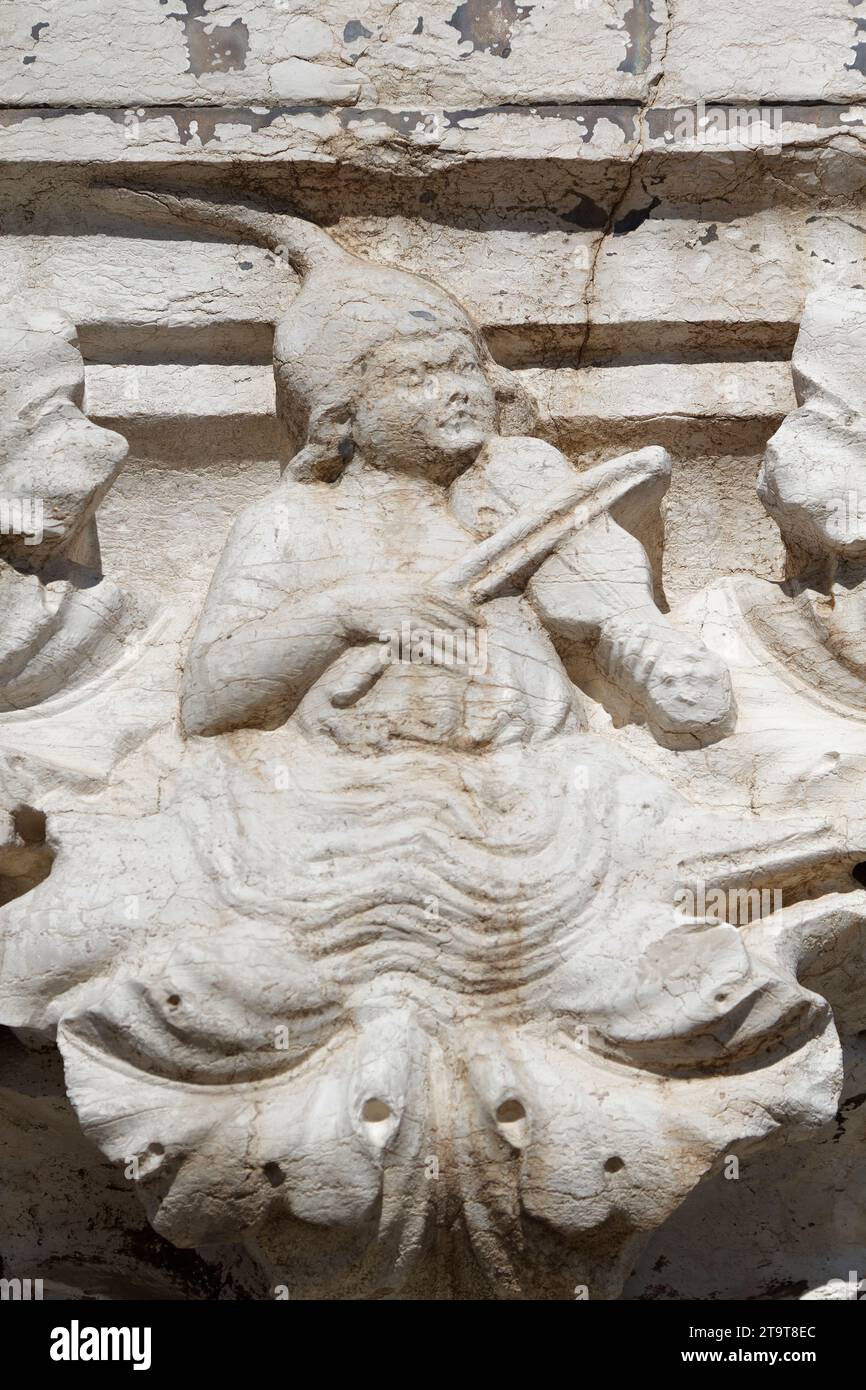 Monster with a violin, half young man and half fish - Monsters - Column ...