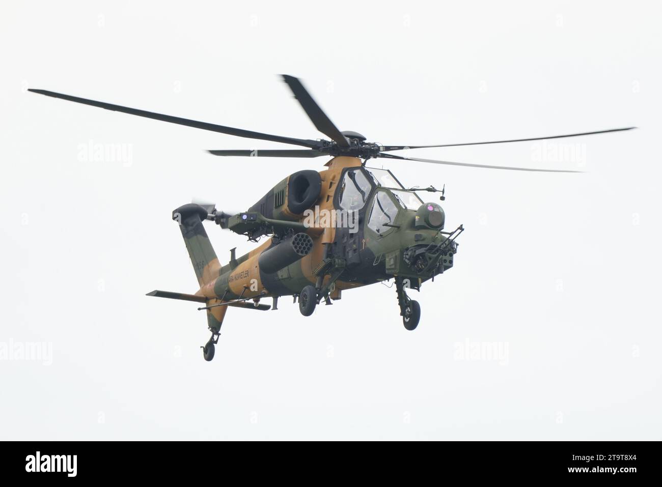 ISTANBUL, TURKIYE - APRIL 29, 2023: Turkish Army TAI T-129A ATAK ...