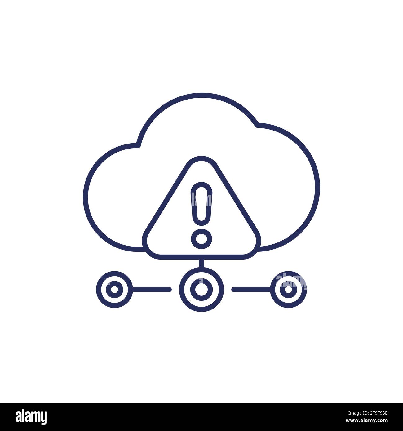 Server line icon in Cut Out Stock Images & Pictures - Alamy