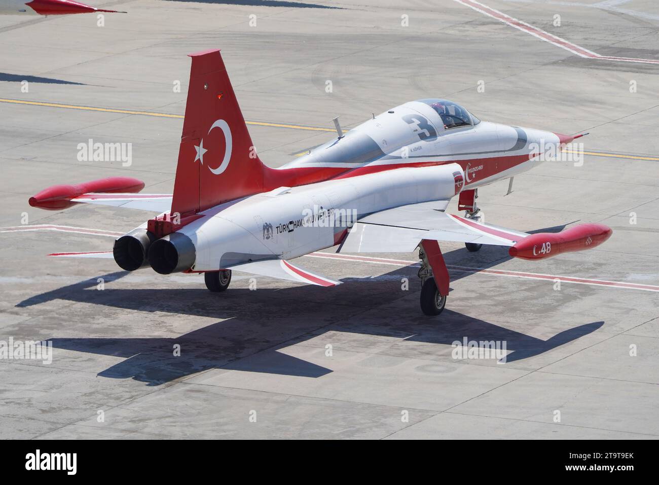 ISTANBUL, TURKIYE - APRIL 30, 2023: Turkish Stars, Turkish Air Force ...