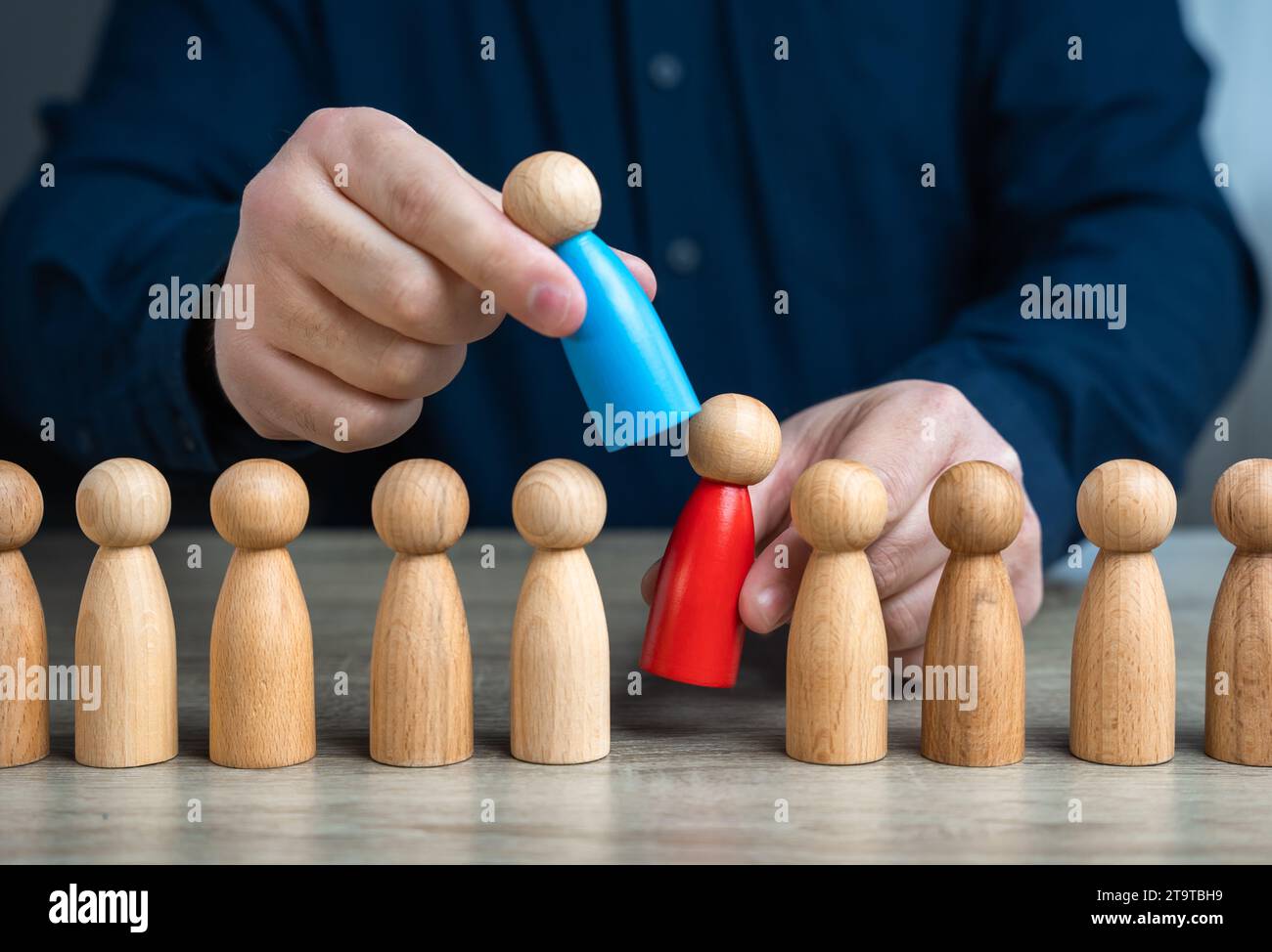 Replacing an unreliable person with a new subordinate. Installing a ...