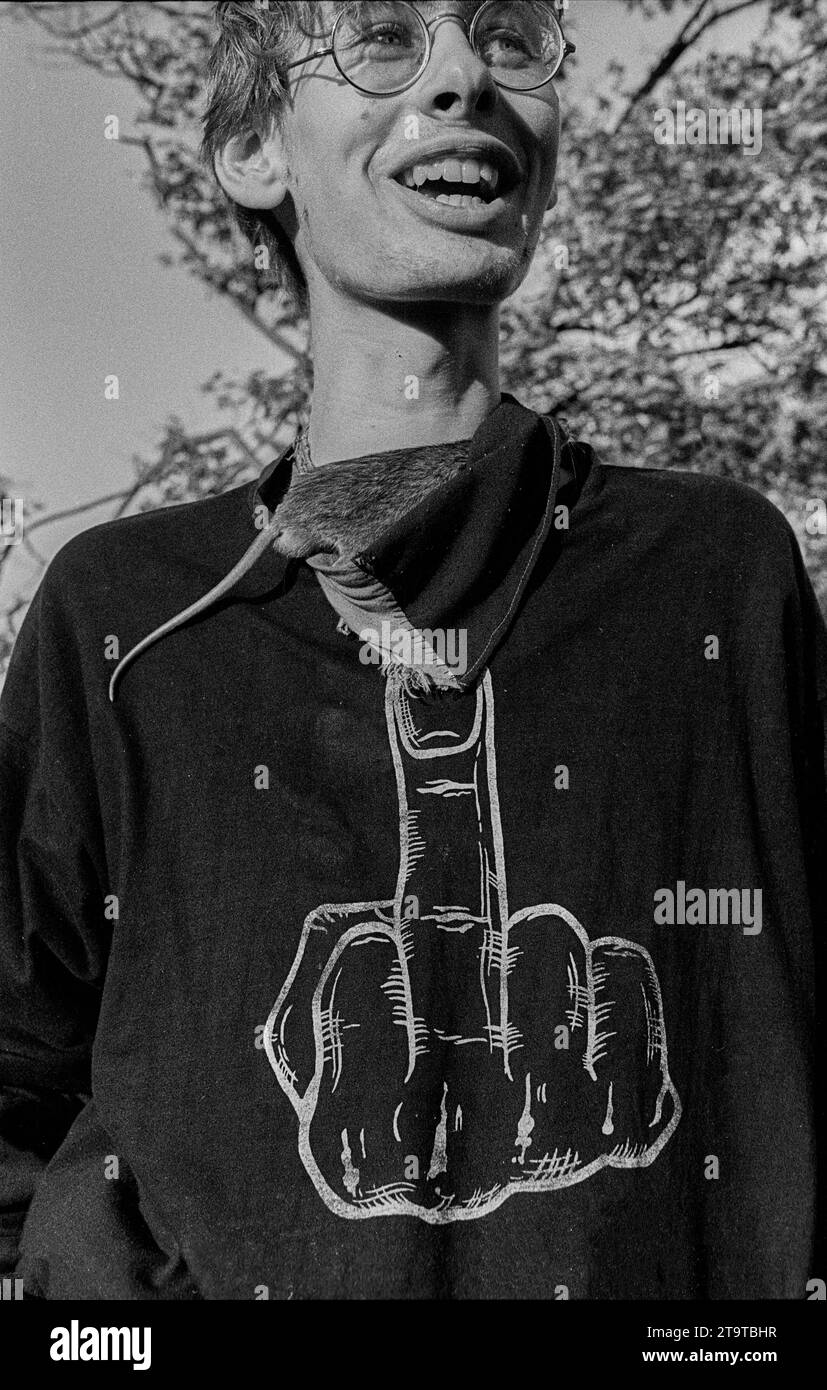 Stinky outfit Black and White Stock Photos & Images - Alamy