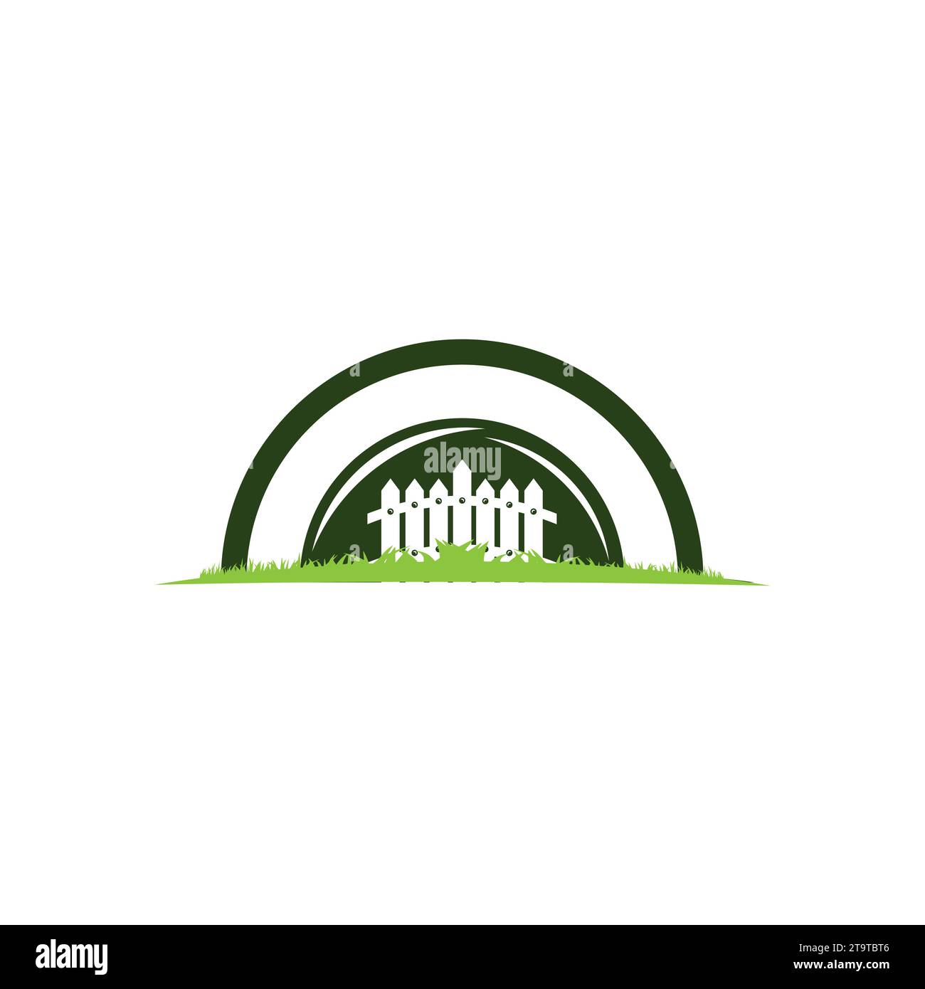 Fence logo design, landscaping wooden fence logo illustration design ...