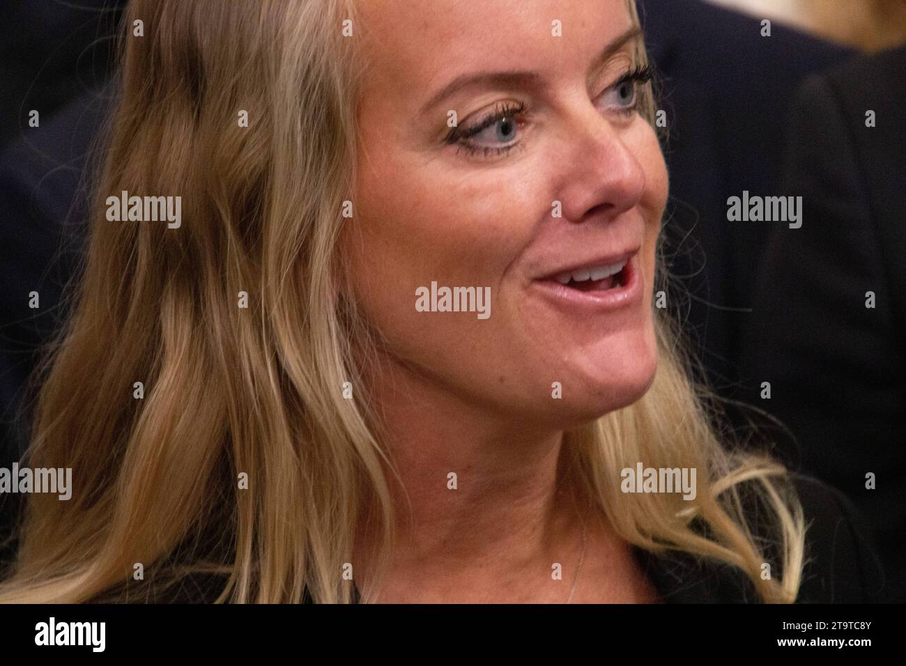 Press conference on the budget agreement for 2024. Danish Minister of ...