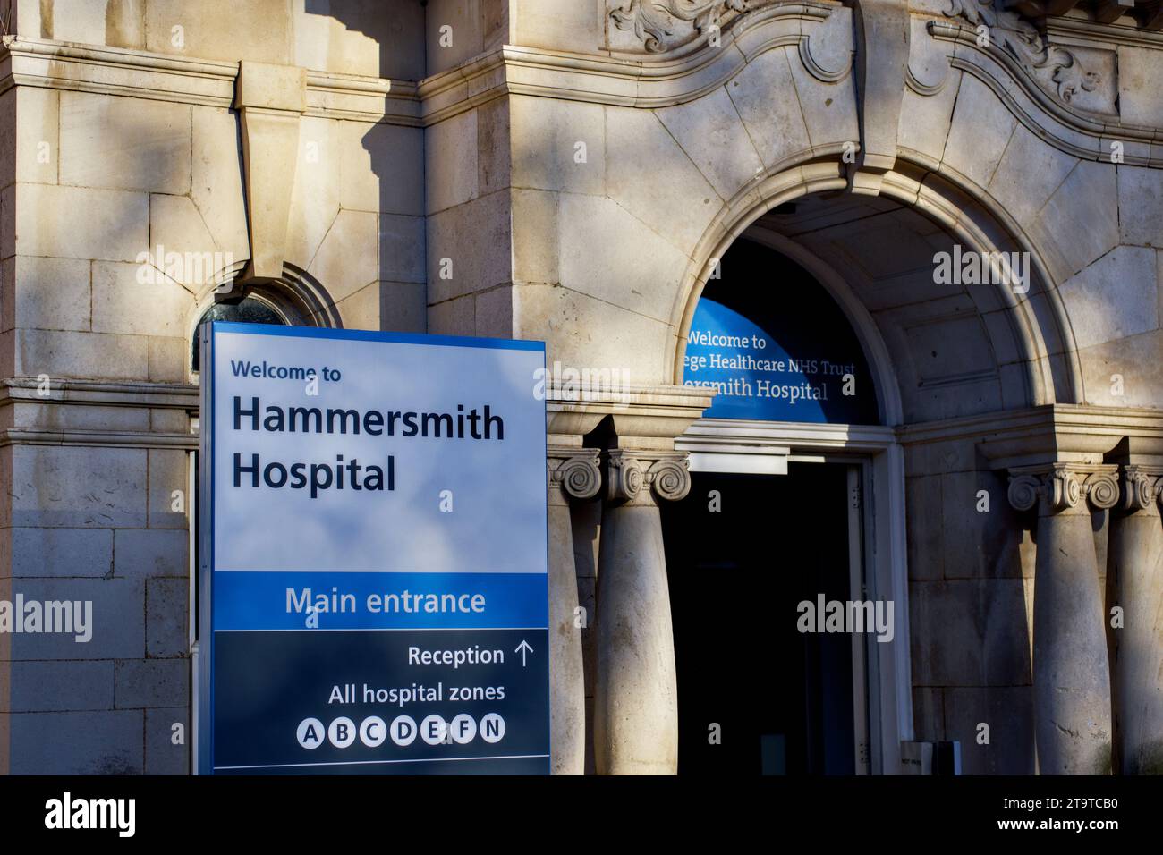 Hammersmith Hospital, Du Cane Road, Borough of Hammersmith & Fulham ...