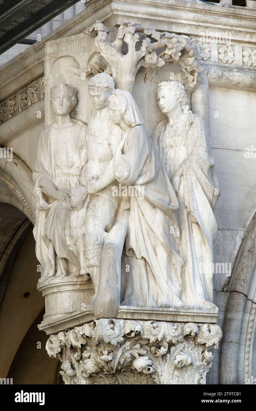 Judgement of Solomon - Palazzo Ducale (Doge's Palace, St Mark's Square ...