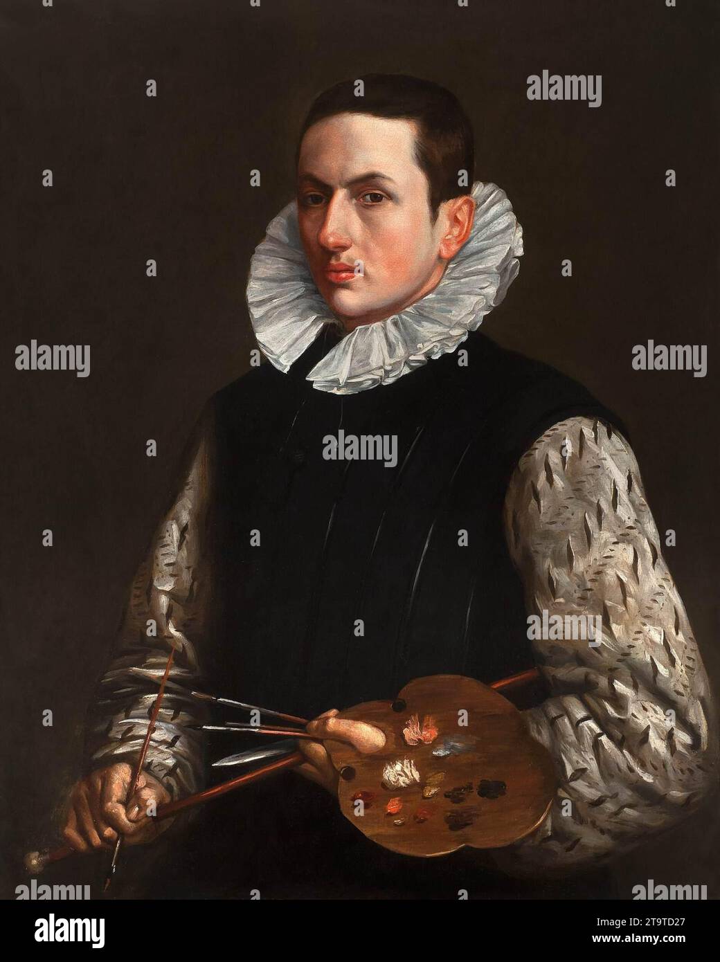Presumed Self-Portrait c. 1570 by Frans The Elder Pourbus Stock Photo ...