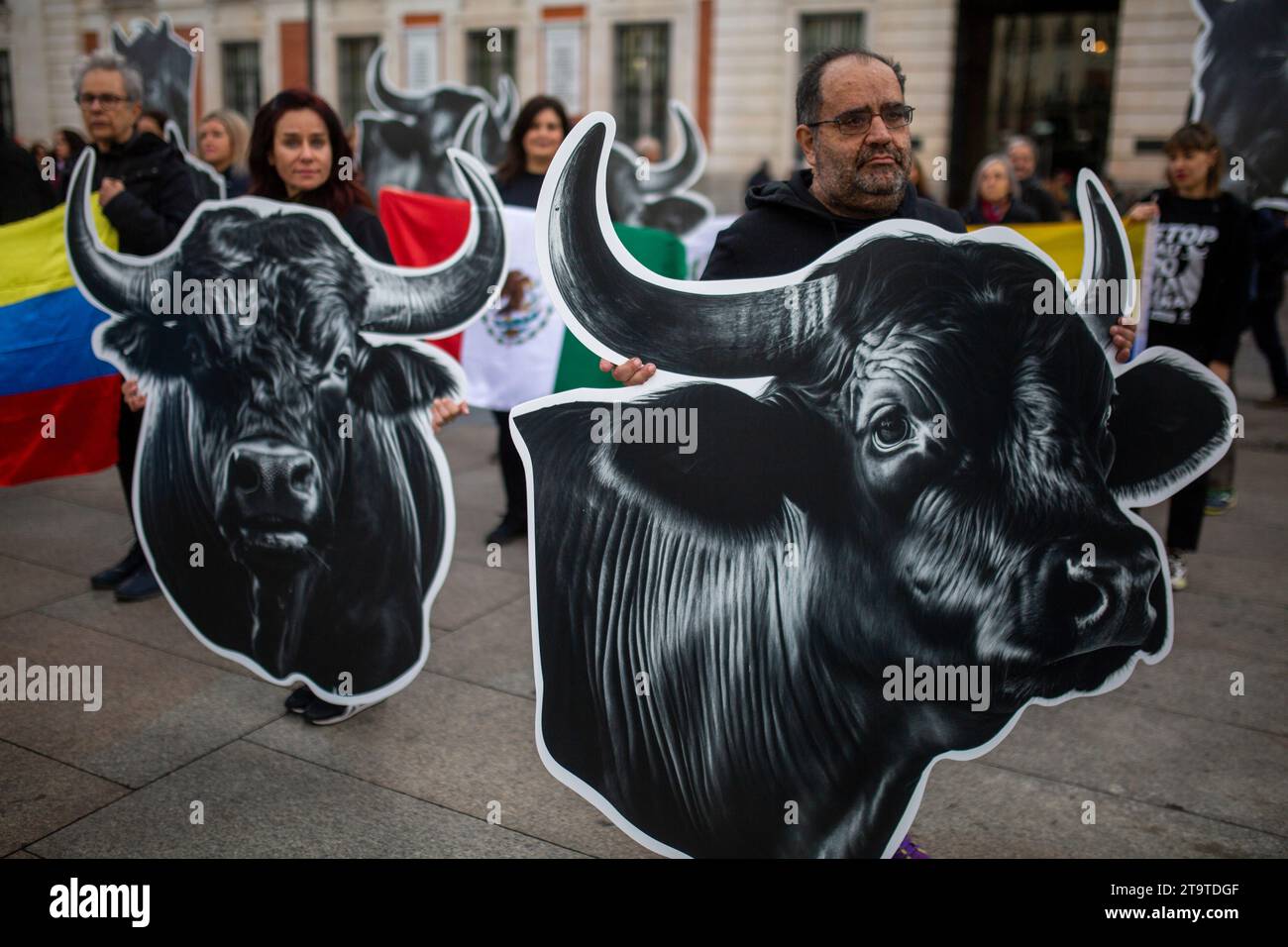 Madrid, Madrid, Spain. 27th Nov, 2023. Activists from the International ...