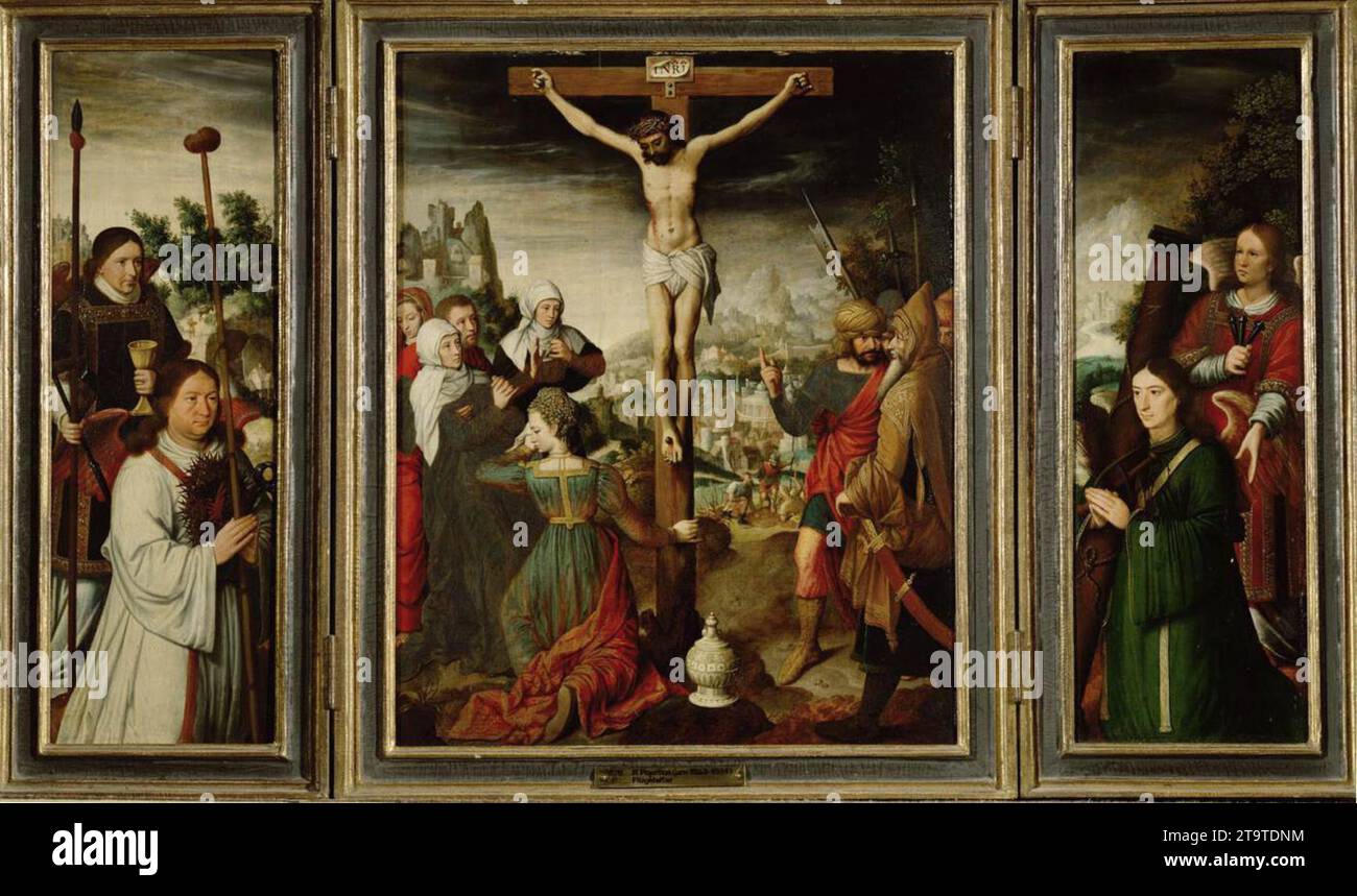 Triptych of the crucifixion hi-res stock photography and images - Alamy