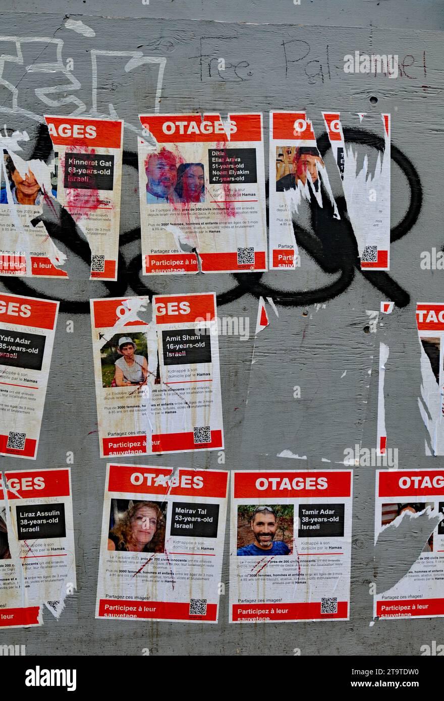 Israeli hostages posters hi-res stock photography and images - Alamy