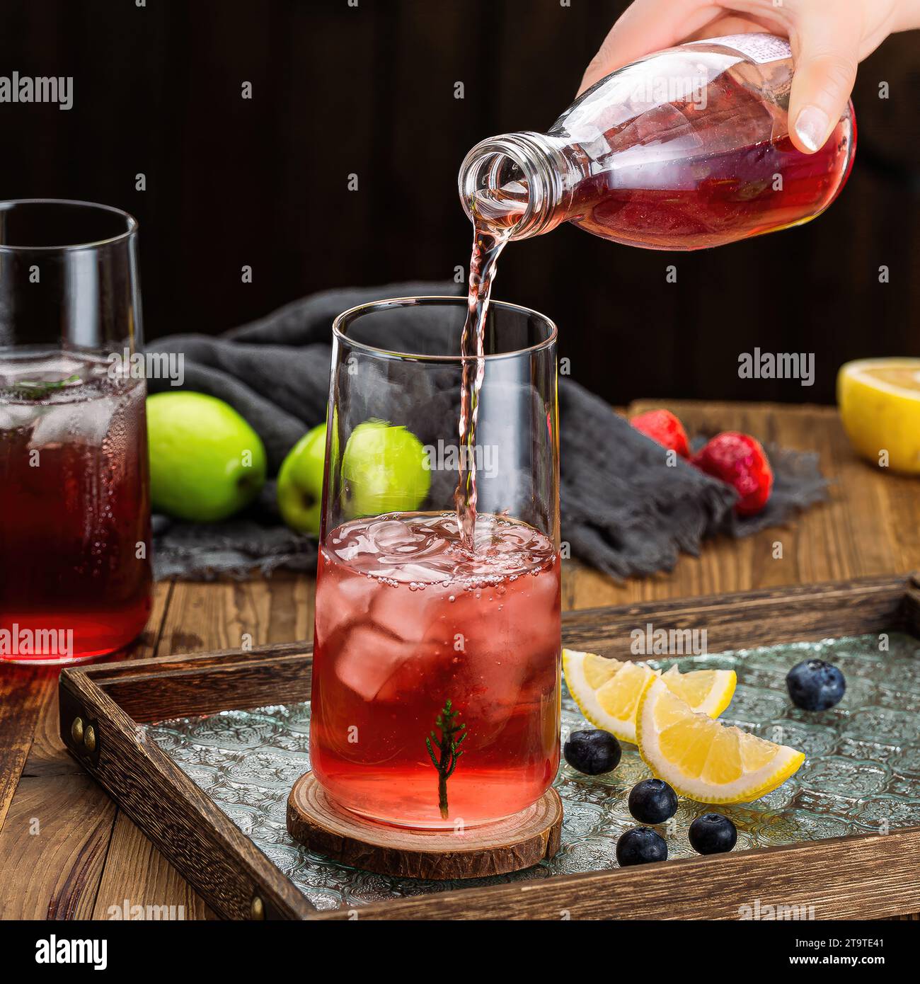 Fruit based thirst quenchers hi-res stock photography and images - Alamy