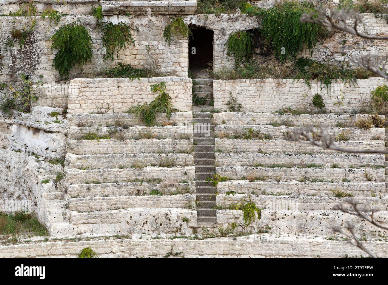 The Roman Amphitheatre (1st-2nd century AC) in Cagliari, the greatest ...