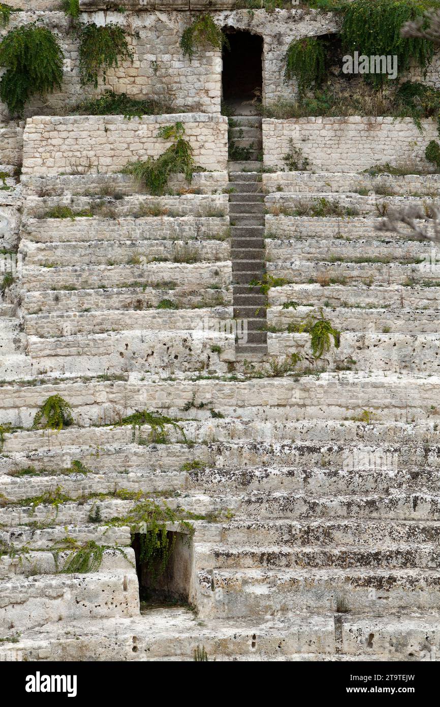 The Roman Amphitheatre (1st-2nd century AC) in Cagliari, the greatest ...