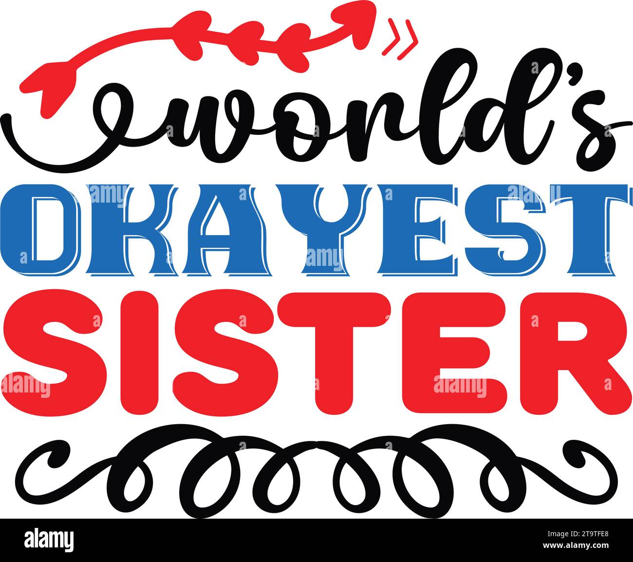 Sister, sister Stock Vector Images - Alamy