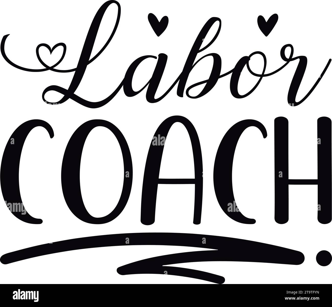 Labor coach Stock Vector Images - Alamy