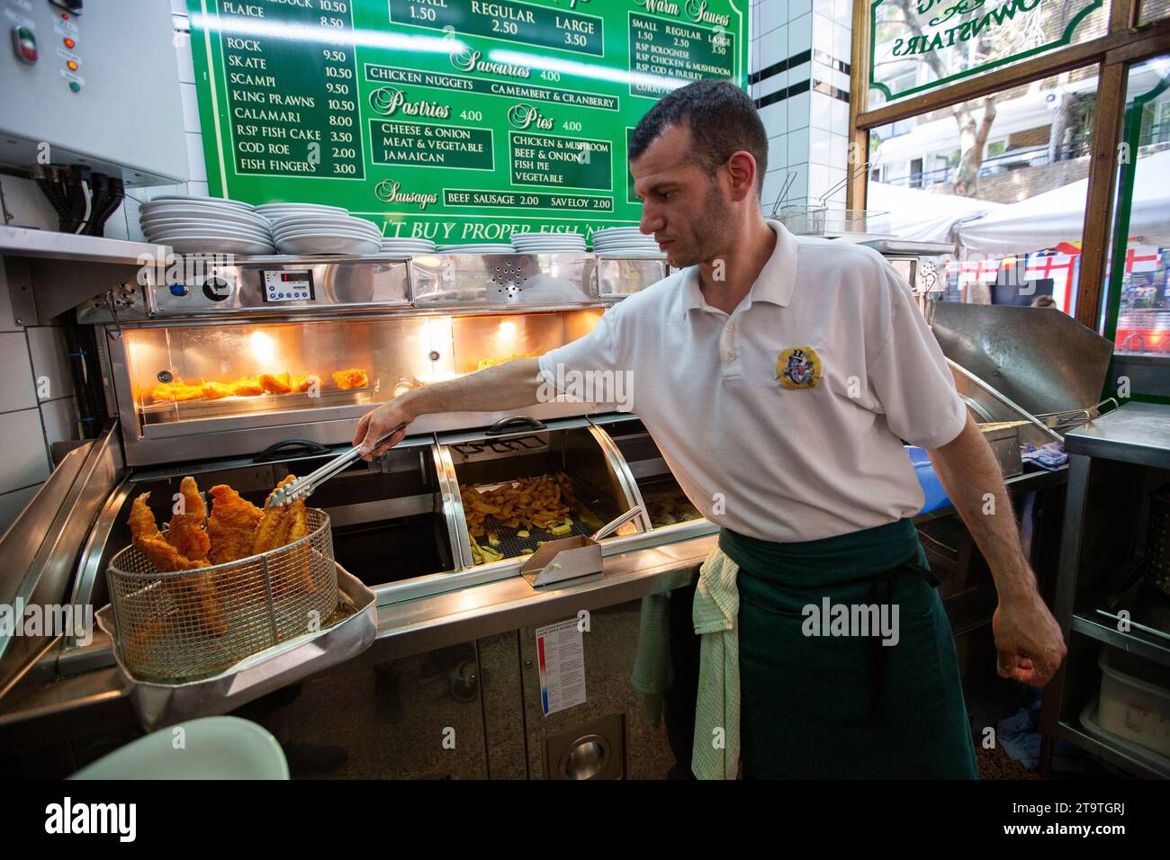 The Rock and Sole Plaice, Fish and Chip shop, Endell Street, Covent ...
