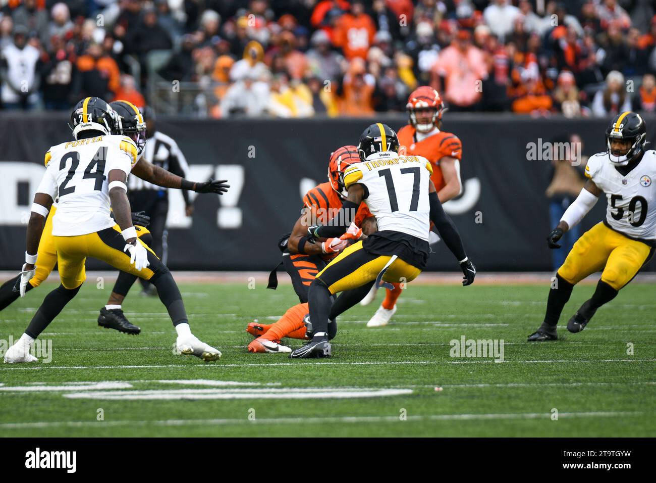 Cincinnati, Ohio, USA. 26th Nov, 2023. November 26th, 2023 Pittsburgh ...