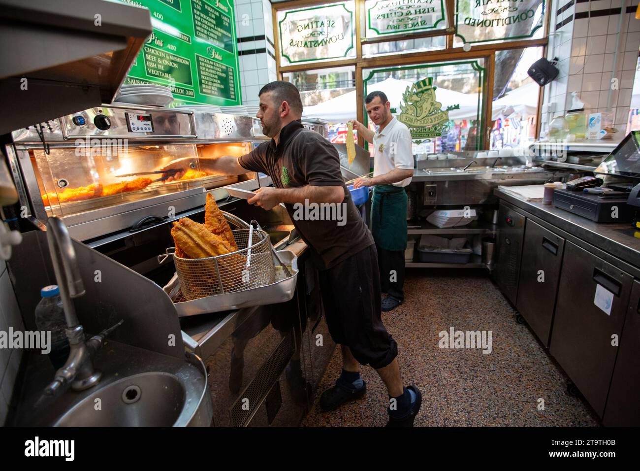 The Rock and Sole Plaice, Fish and Chip shop, Endell Street, Covent ...