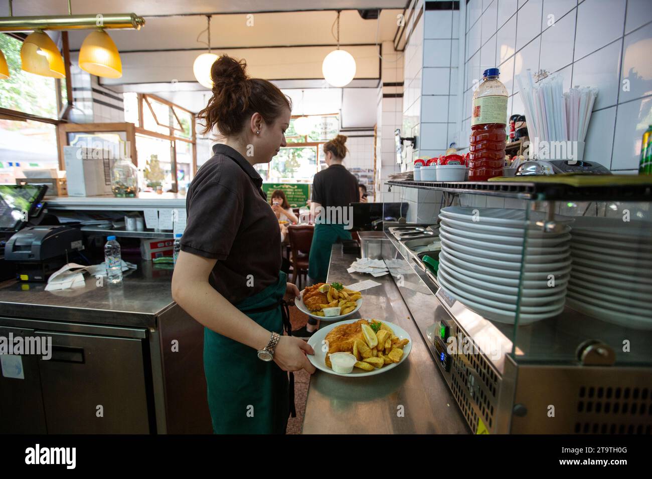 The Rock and Sole Plaice, Fish and Chip shop, Endell Street, Covent ...