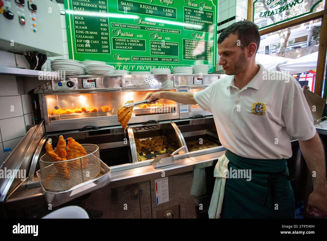 The Rock and Sole Plaice, Fish and Chip shop, Endell Street, Covent ...