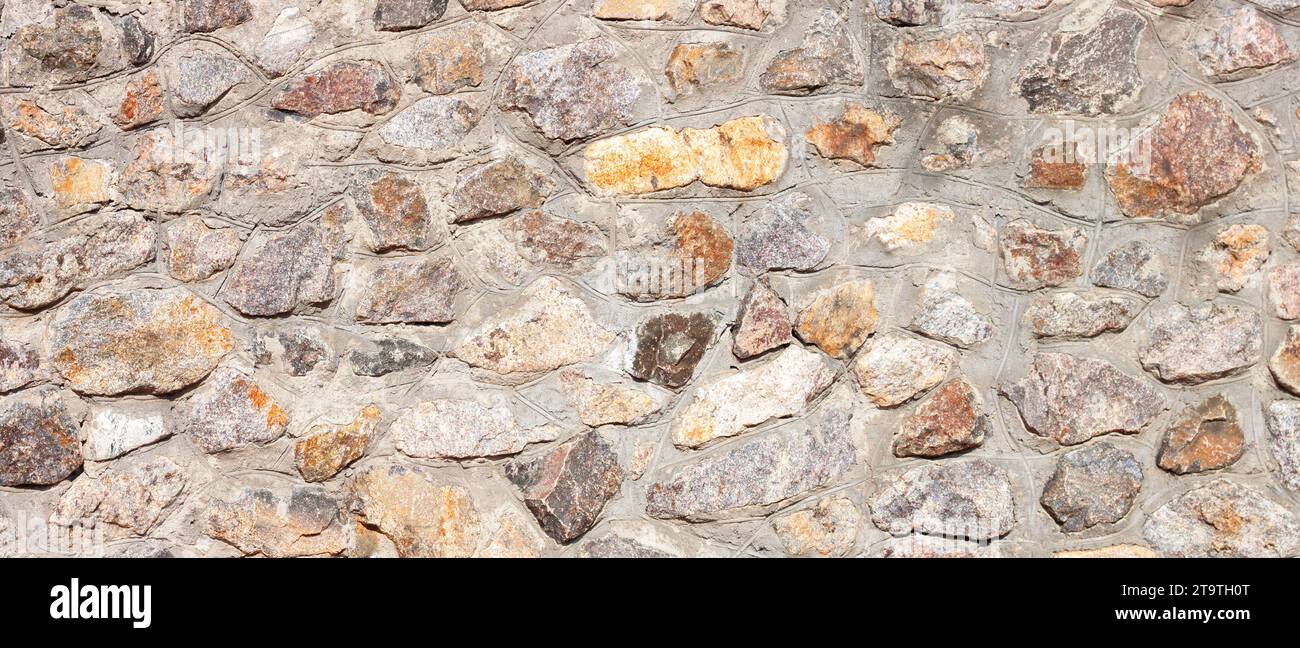 Background professional masonry with wild stone, architectural ...
