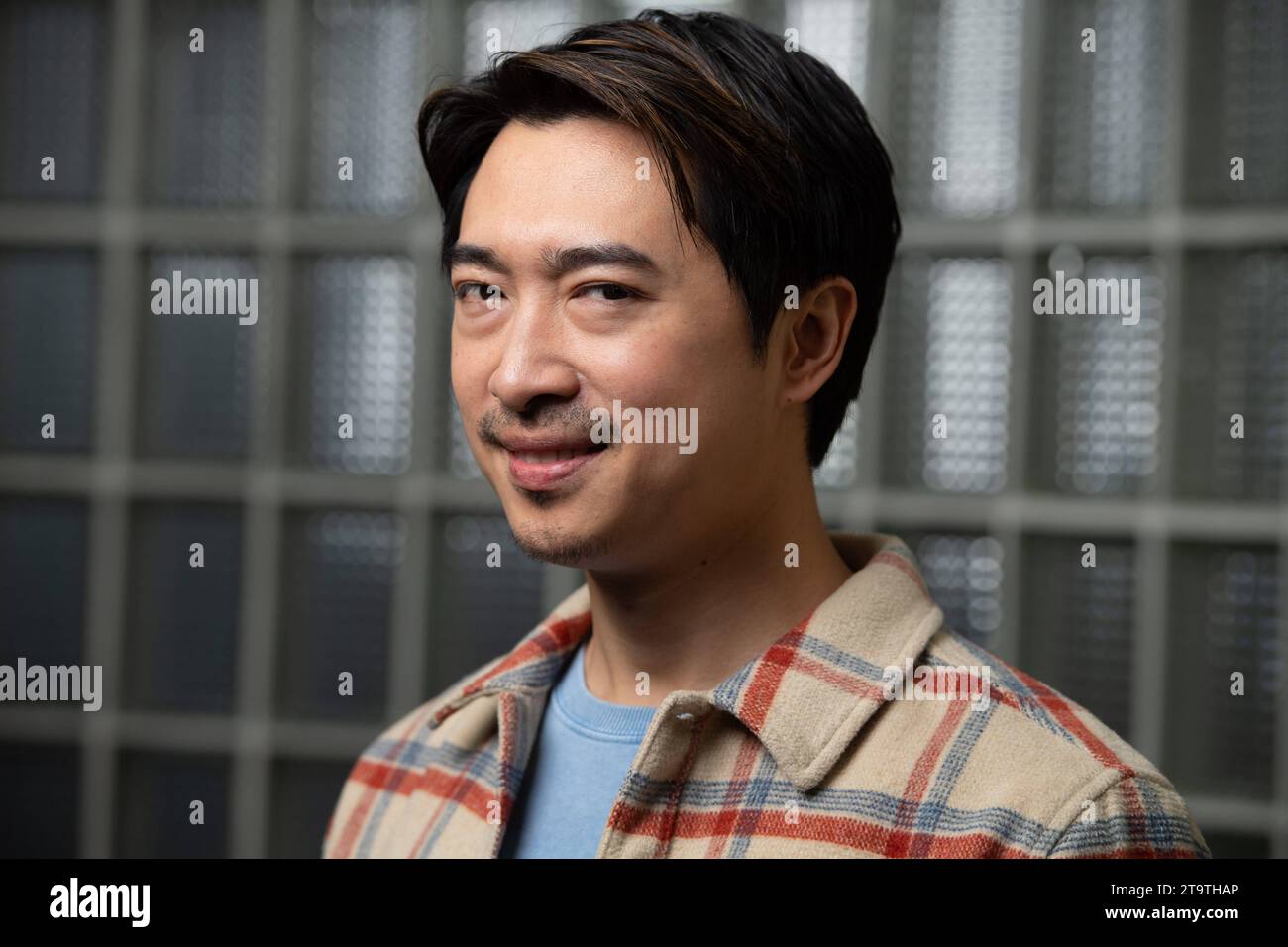 Schauspieler Aaron LE, spielt die Rolle des Hui Ko, Dreharbeiten fuer ...