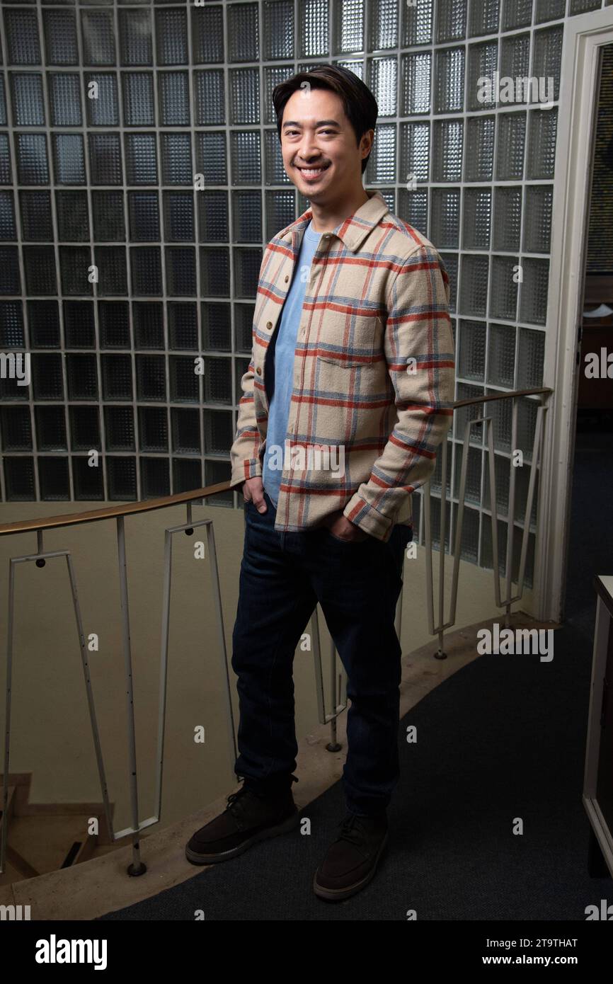 Schauspieler Aaron LE, spielt die Rolle des Hui Ko, Dreharbeiten fuer ...