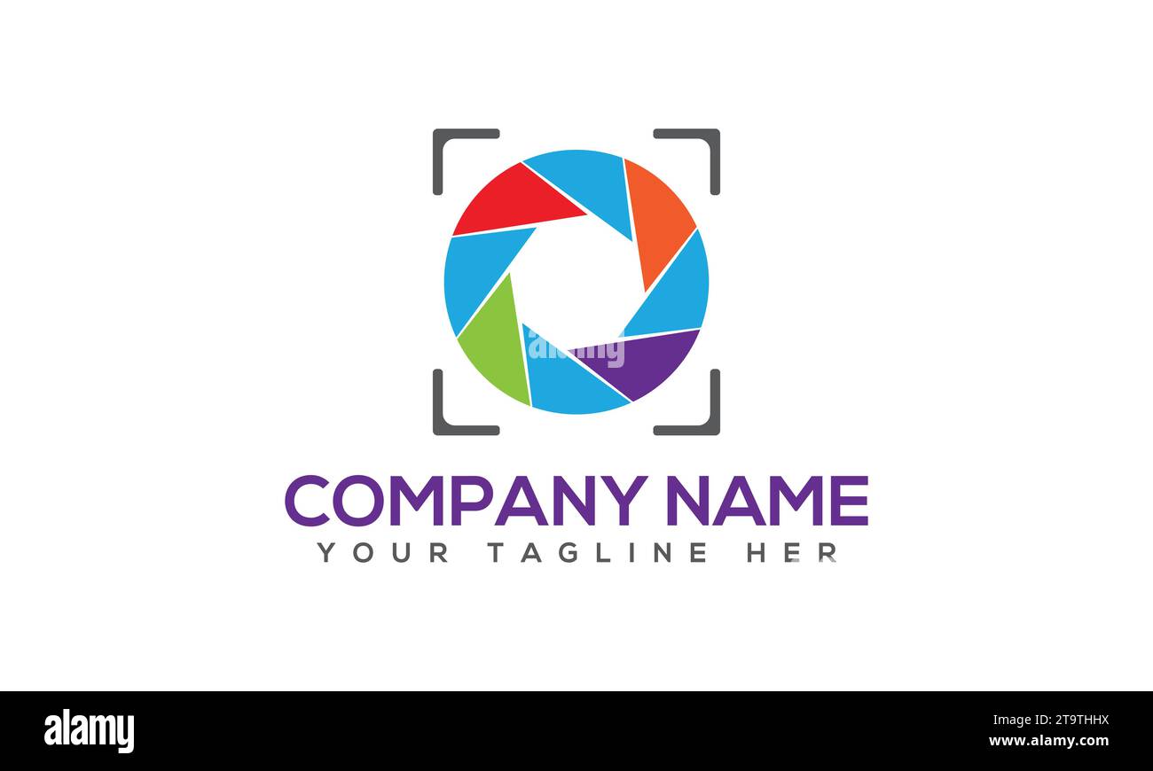 Camera Logo Design Unique and Professional Logo Design Stock Vector ...