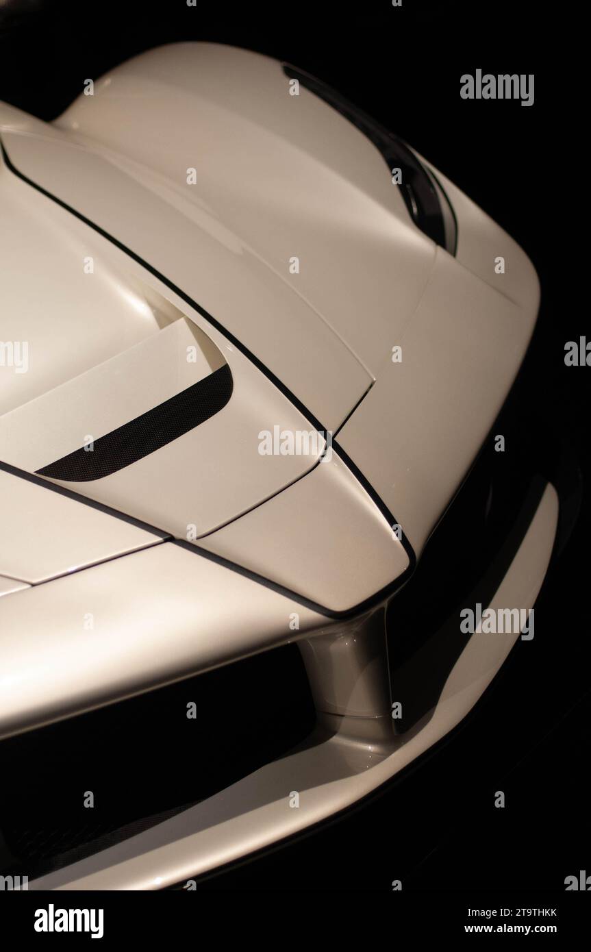 Details of European supercars up close Stock Photo - Alamy