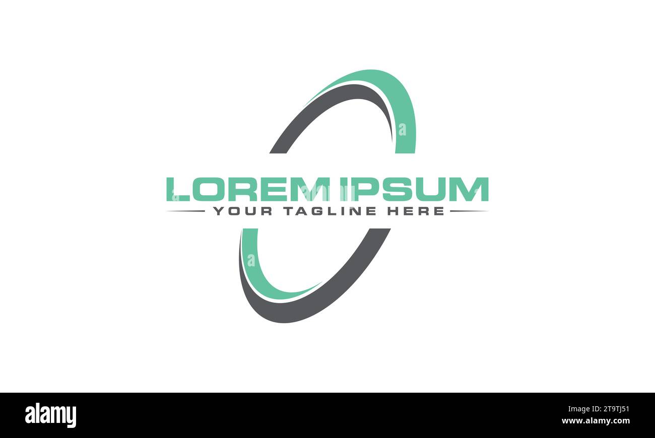 Circle Logo Design Unique and Modern Logo Design Stock Vector Image ...