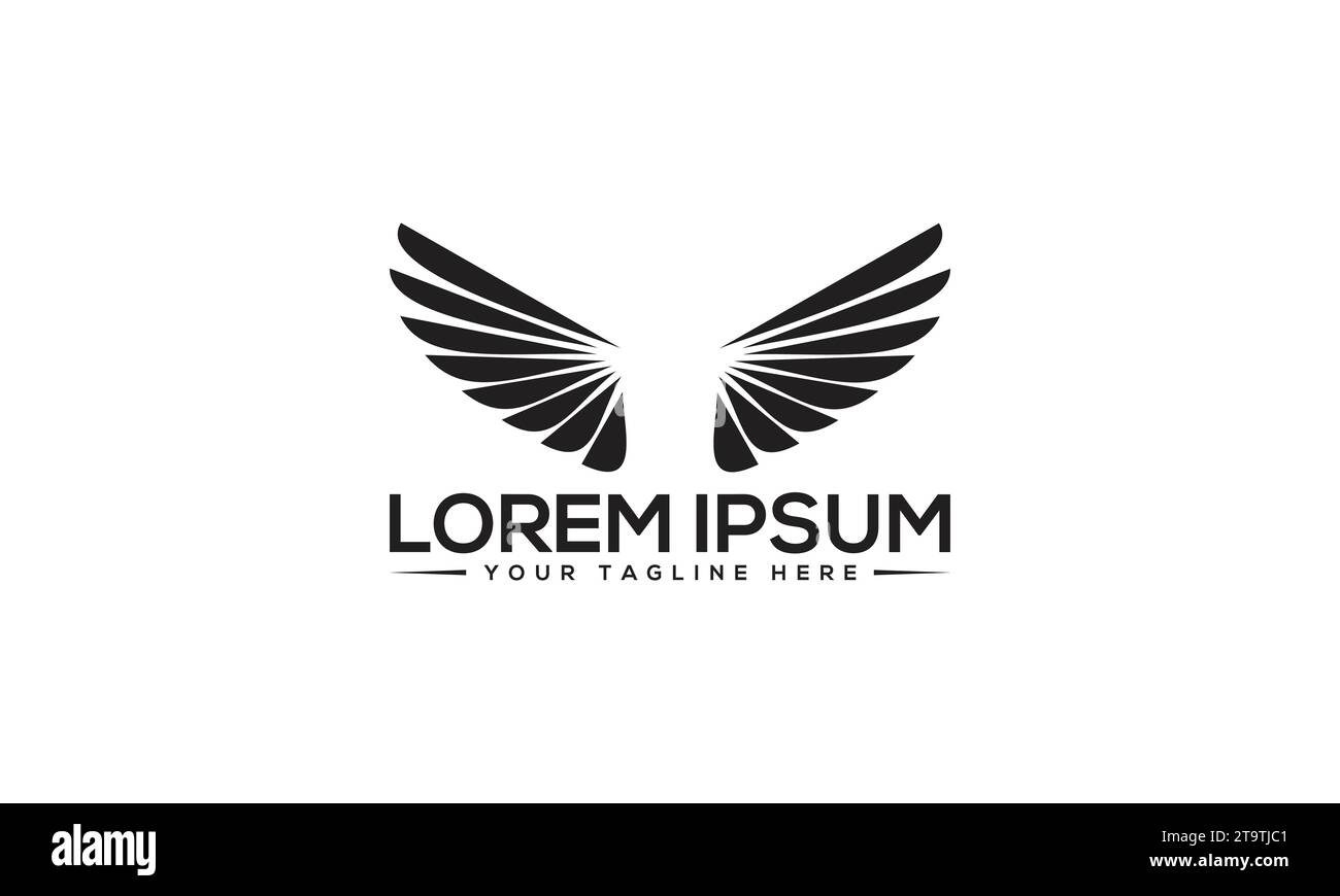 Eagle Logo Design Bird Professional Logo Design Stock Vector Image ...