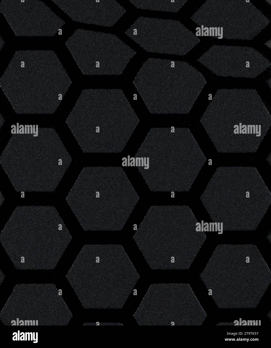 black and grey hexagon pattern wallpaper background texture Stock Photo ...