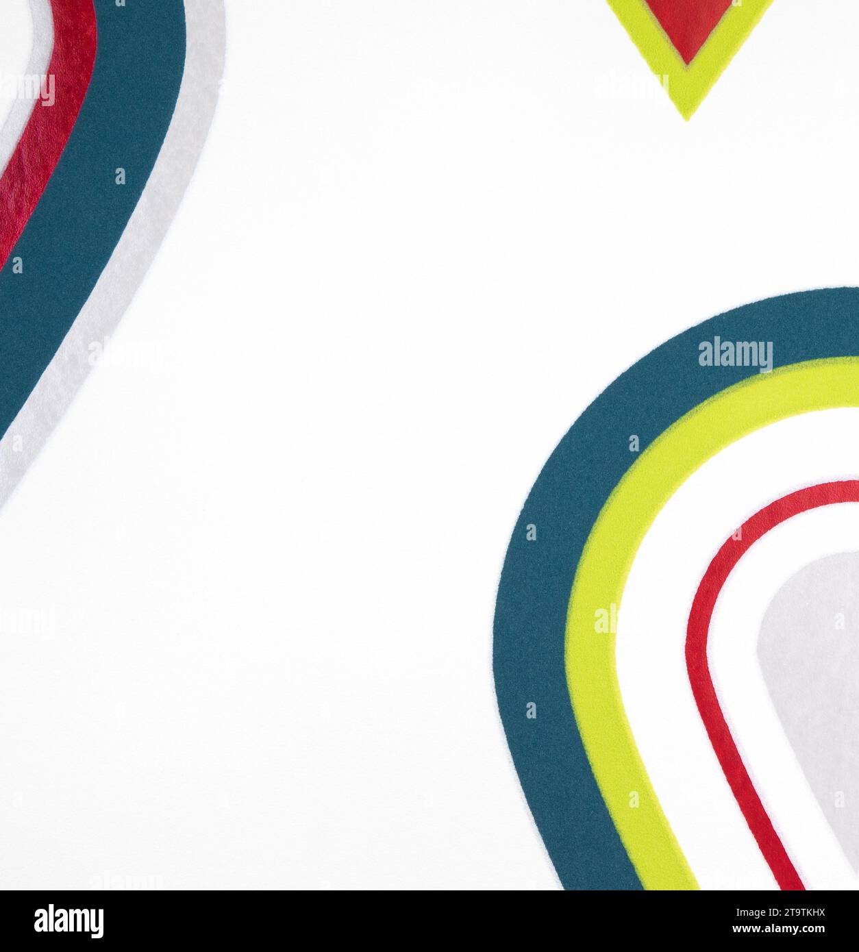 colorful drops fantasy pattern wallpaper on white background texture ...