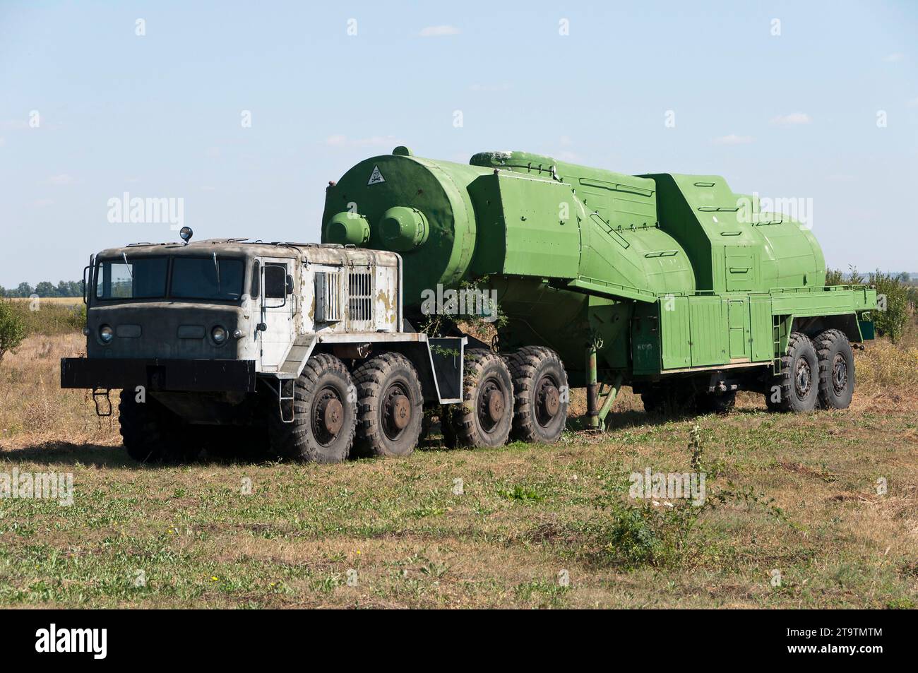 MAZ-537 military truck Stock Photo - Alamy