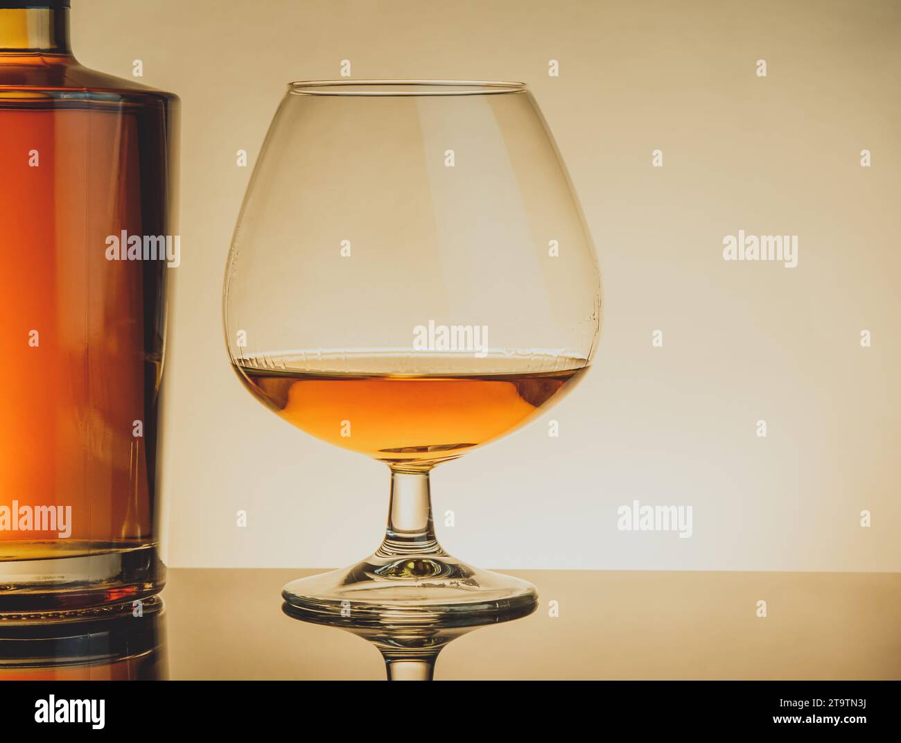 Bottle of brandy hi-res stock photography and images - Alamy