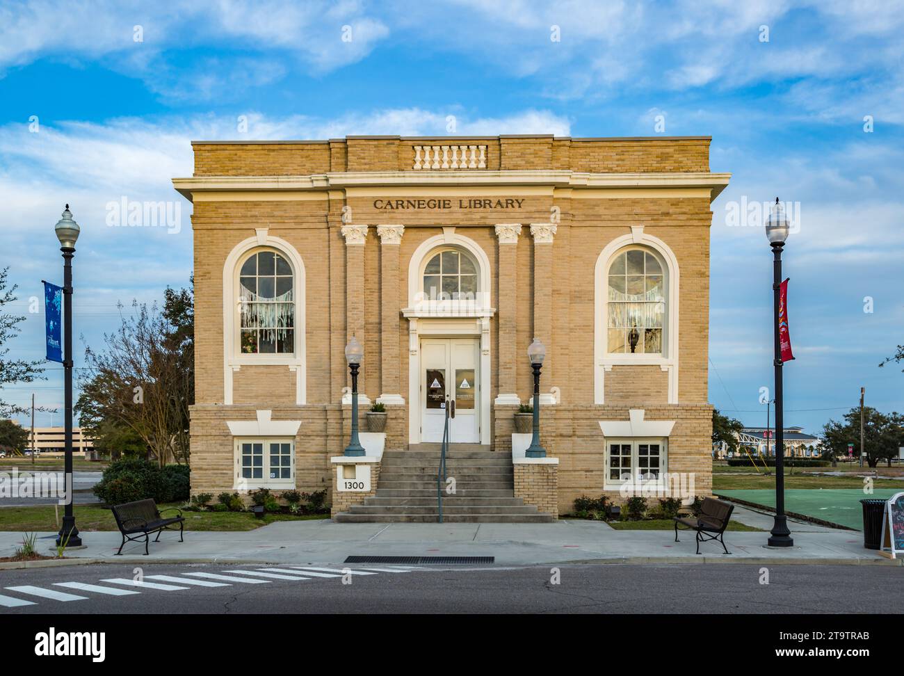 Carnegie Library historic building in Gulfport, Mississippi, home of ...