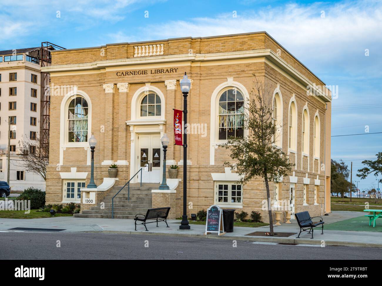Carnegie Library historic building in Gulfport, Mississippi, home of ...