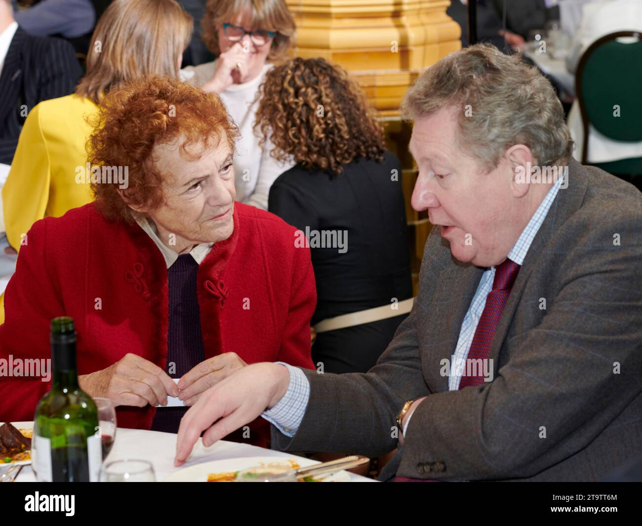 Elizabeth Luard & Andrew Lownie at The Oldie of the Year 2023, 23-11-23 ...