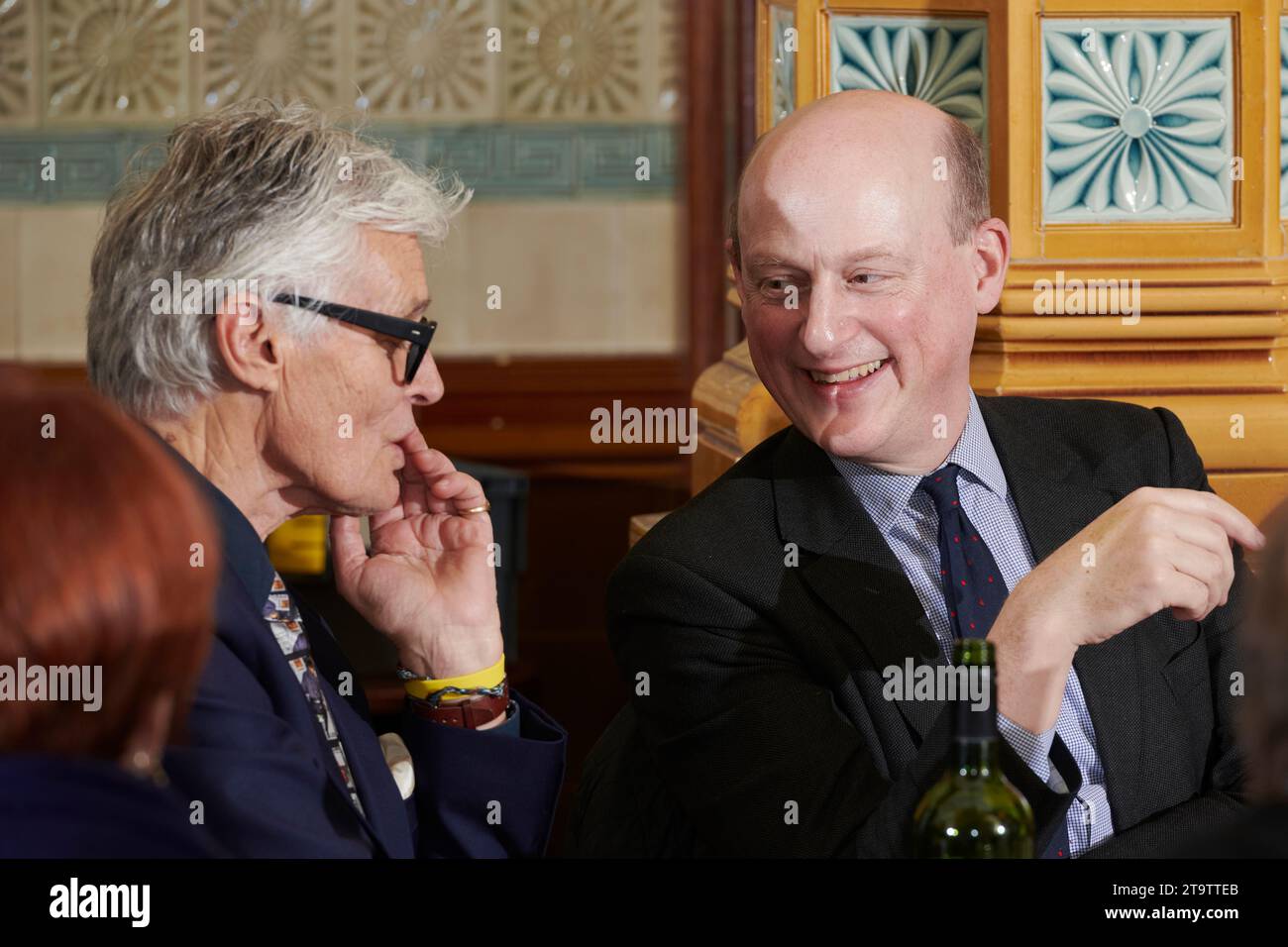 Harry Mount & Simon Williams at The Oldie of the Year 2023, 23-11-23 ...