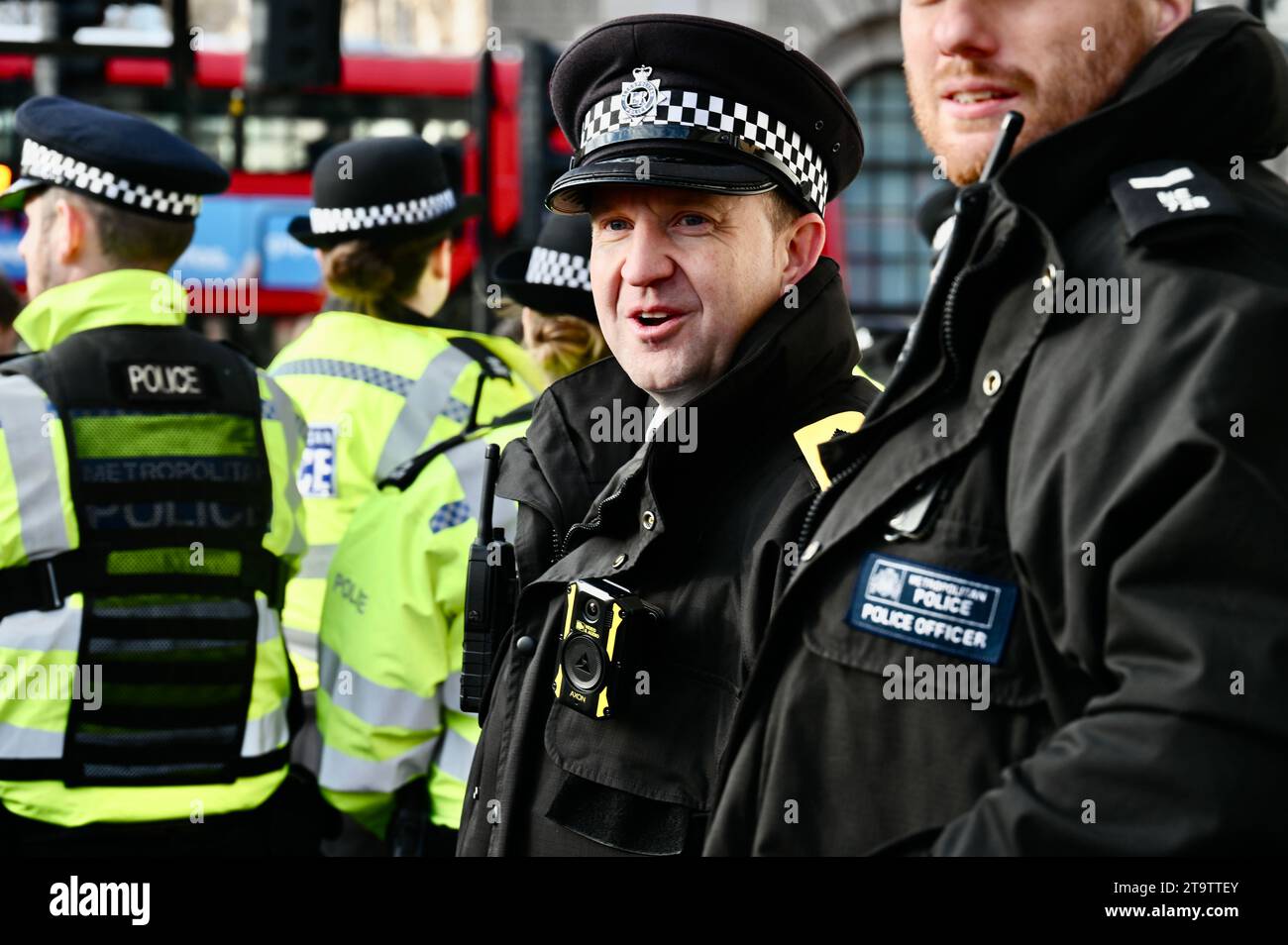 Metropolitan Police Officers, Whitehall, London, UK Stock Photo - Alamy