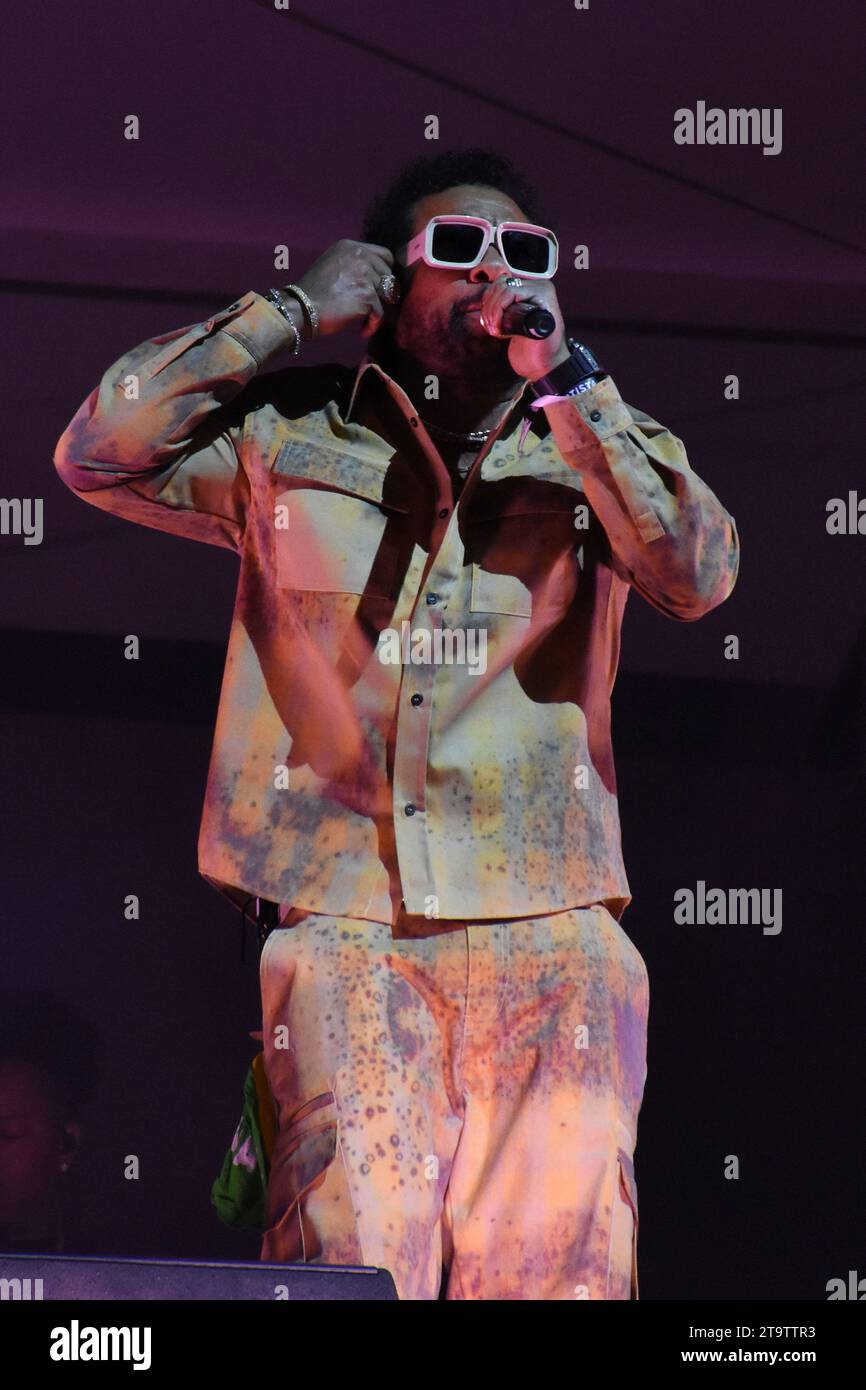 November 25, 2023, Mexico City, Mexico: Jamaican reggae singer and DJ ...