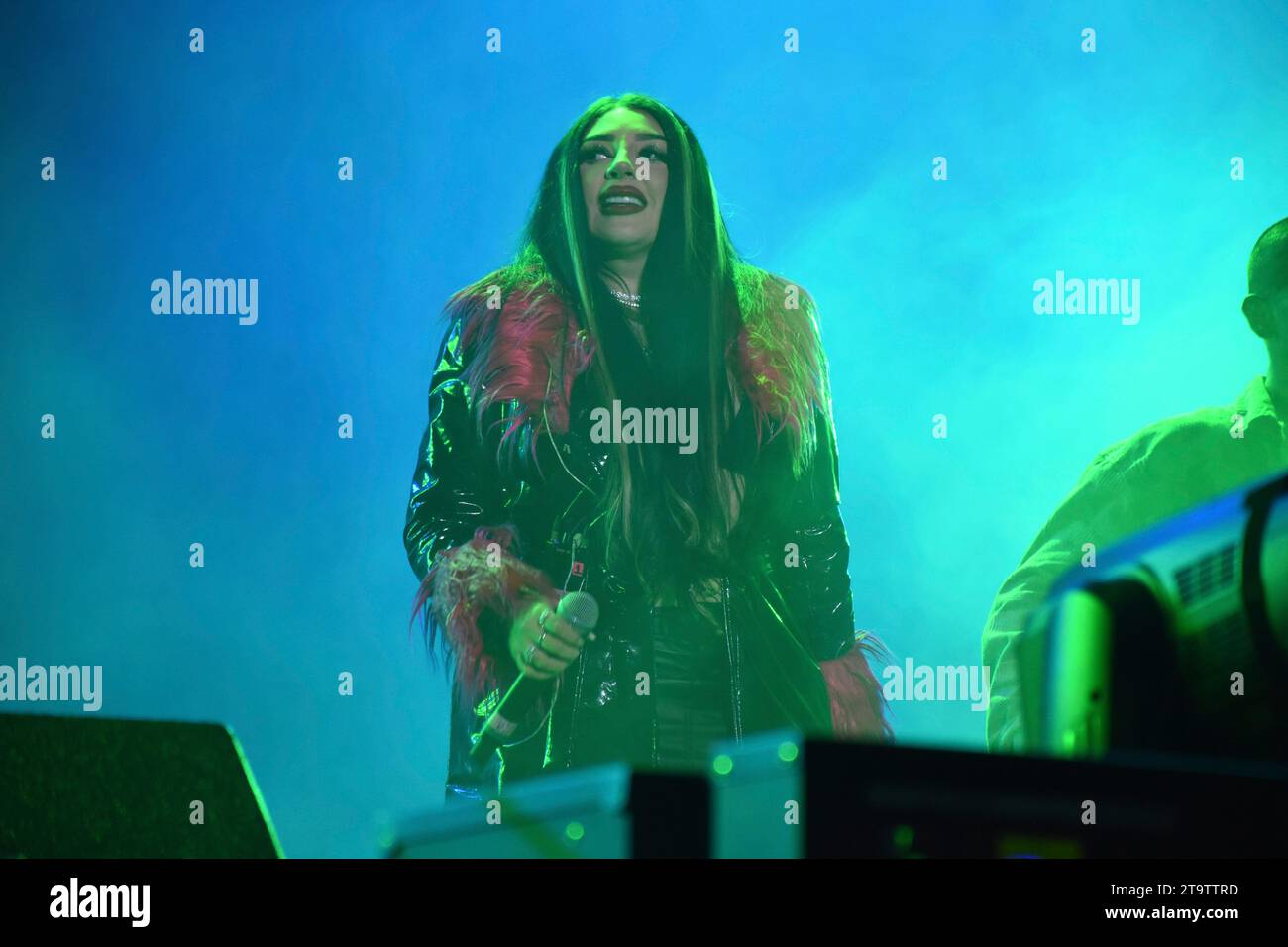 November 26, 2023, Mexico City, Mexico: Mexican singer Katherinne ...